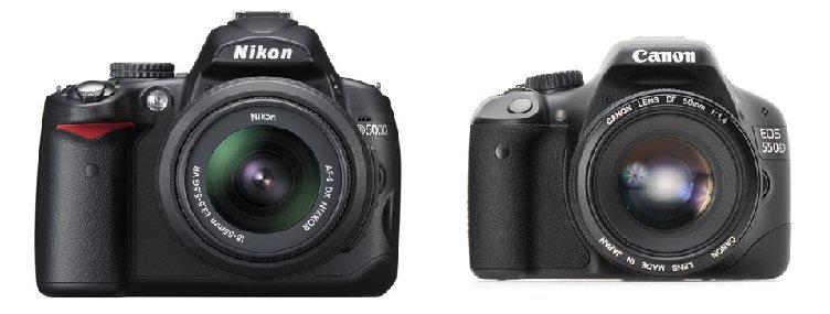 Nikon D5000 vs Canon EOS 550D (Rebel T2i) – Compare SLR Digi Camera ...